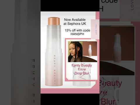 Now available at Sephora UK 15% off with code HANSPH