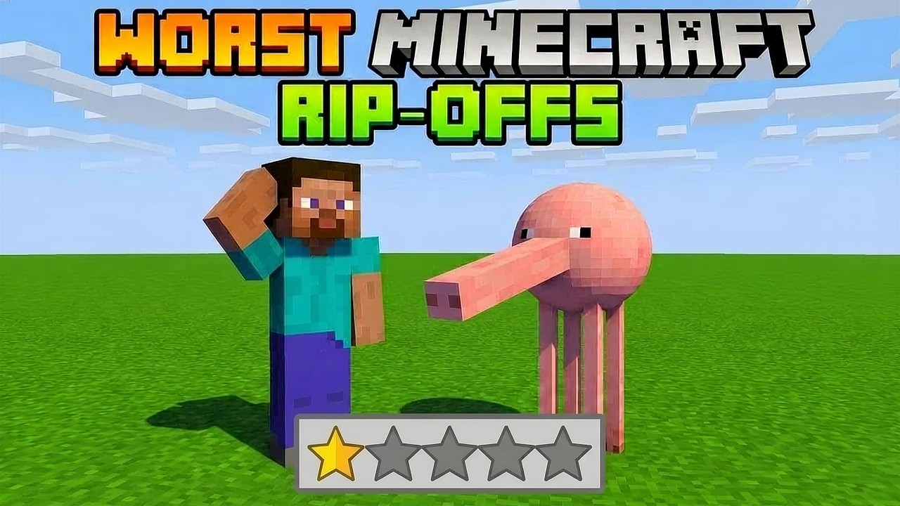 I Played the Worst Minecraft Rip-offs!