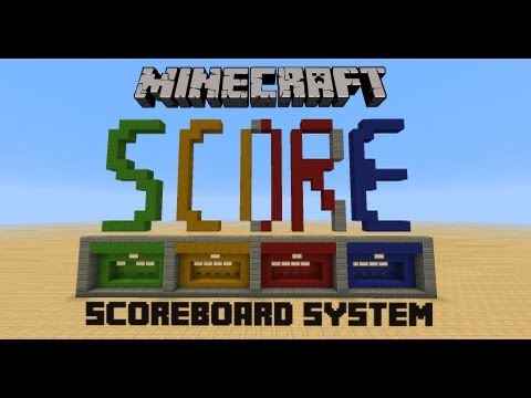 Scoreboard System for your Map or Server Minecraft Map