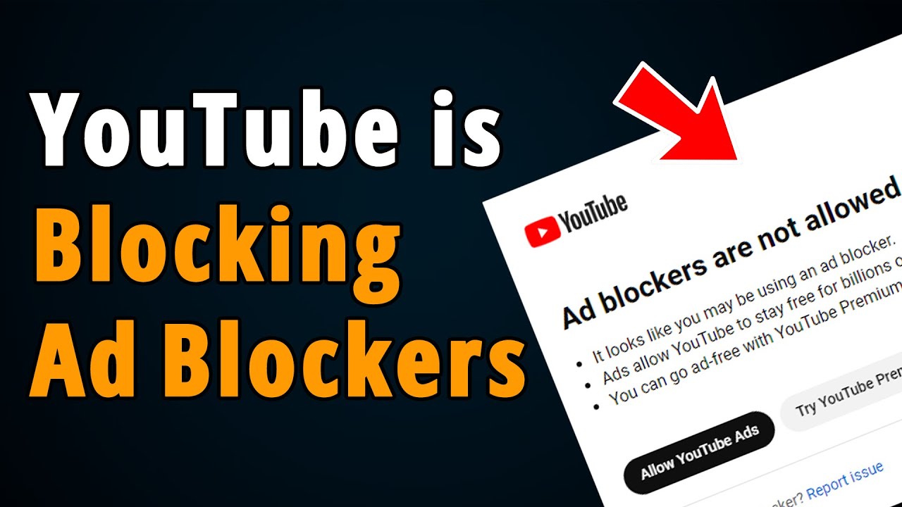 Ad Blocker Are Not Allowed on Youtube, [ No More AdBlock ]