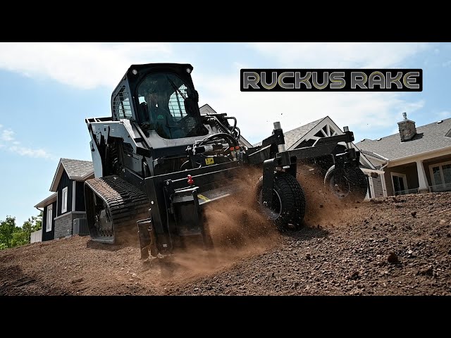 2024 AMI Skid Steer RUCKUS RAKE – POWER BOX RAKE | Heavy Equipment ...