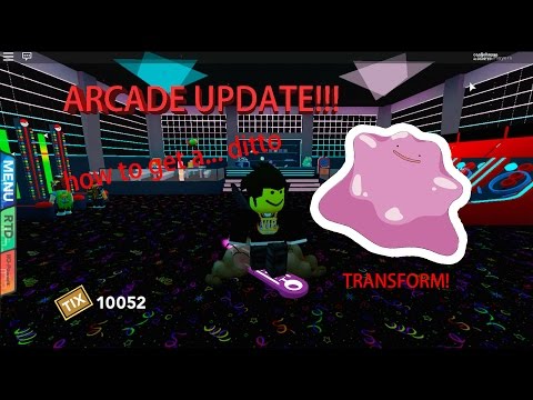 ARCADE UPDATE!! how to get DITTO - POKEMON BRICK BRONZE