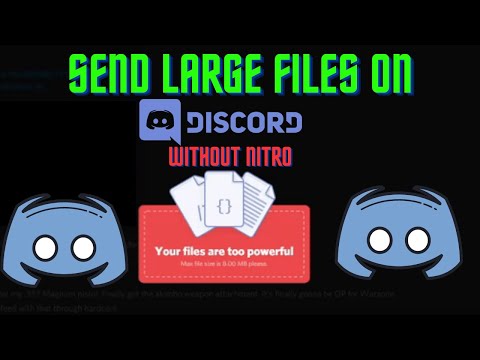 How to Send Large Files on Discord Without Nitro - how to send videos to discord without nitro