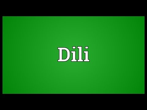Dili Meaning