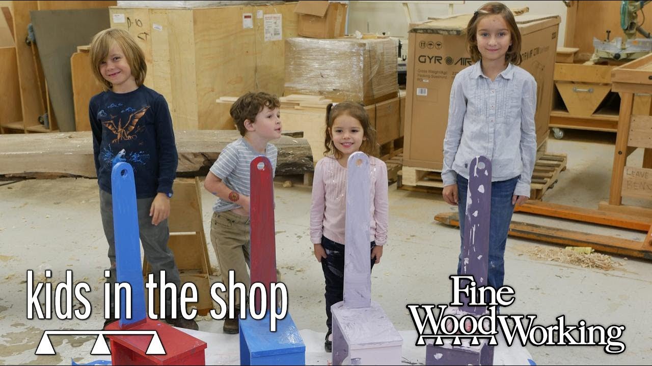 Kids in the Shop: Shaker Step Stool