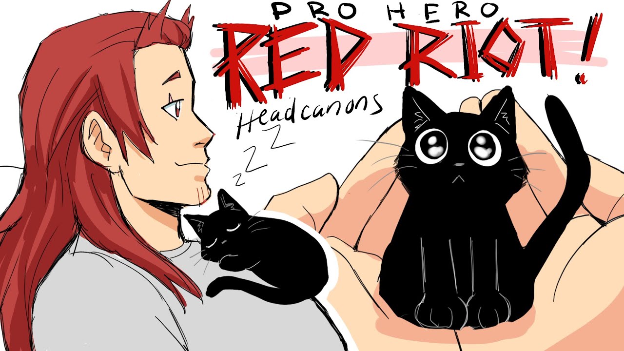 Pro Hero Kirishima Headcanons Illustrated