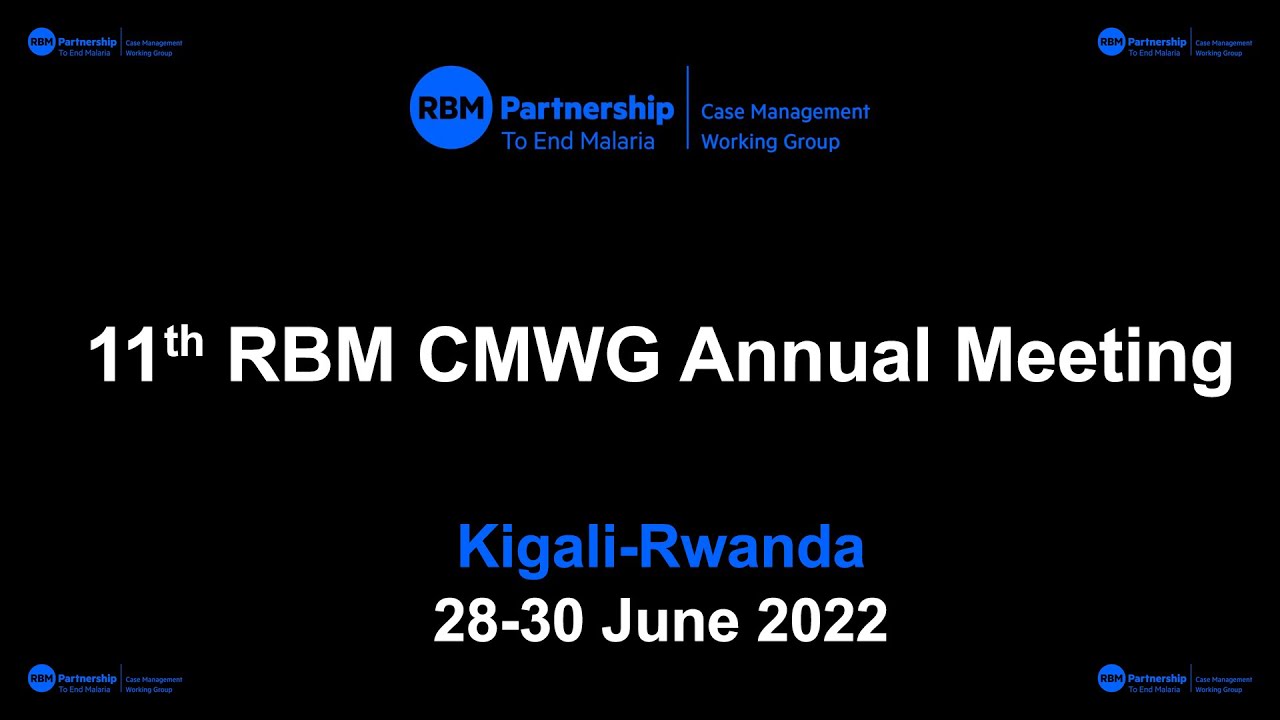 11th RBM CMWG Annual Meeting-DAY 01