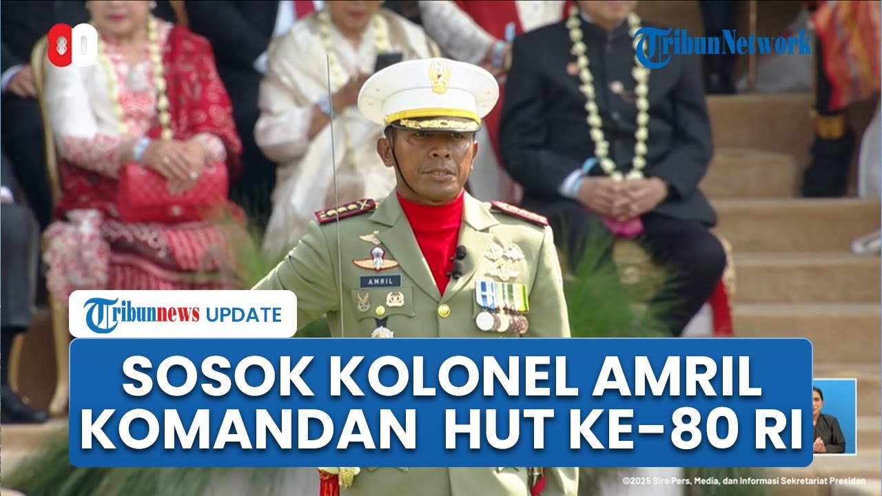 Sosok Kolonel Inf Amril Hairuman Tehupelasury Komandan Upacara HUT ke ...