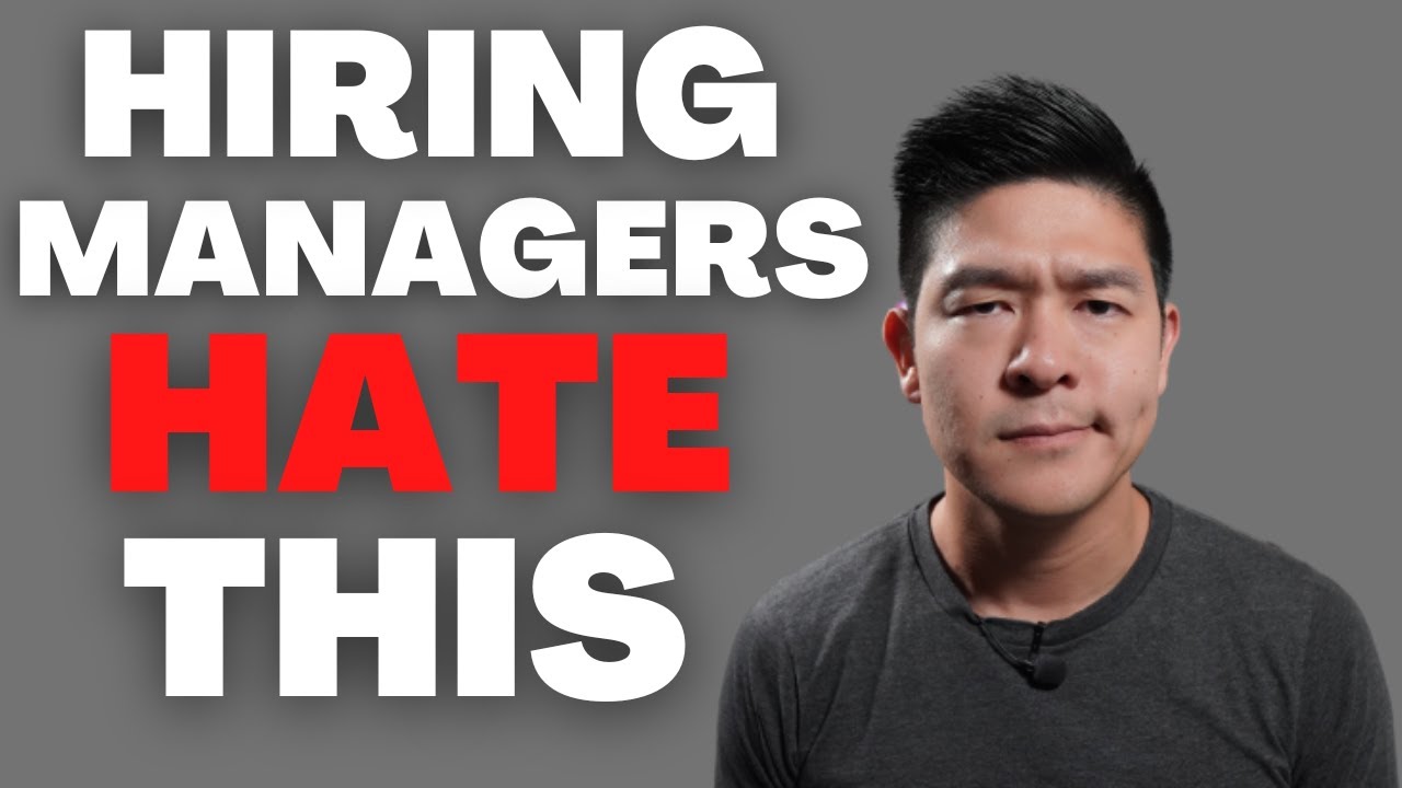 Things hiring managers hate