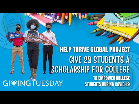 Help TGP Provide Critical Support to 23 College Students!