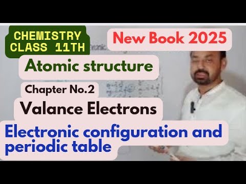 Electronic Configuration and the Periodic table|Valance Electrons|Chapter No.2|Atomic Structure|11