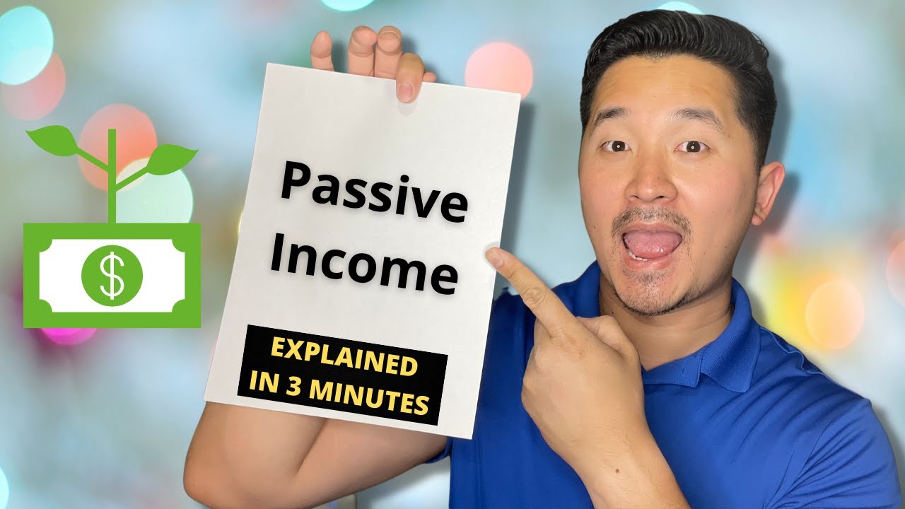 Passive Income vs Earned Income Explained in 3 Minutes