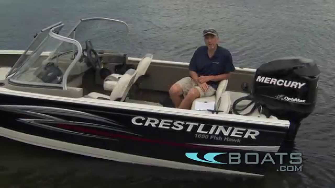 Crestliner 1650 Fish Hawk Aluminum Fishing Boat Review / Performance Test