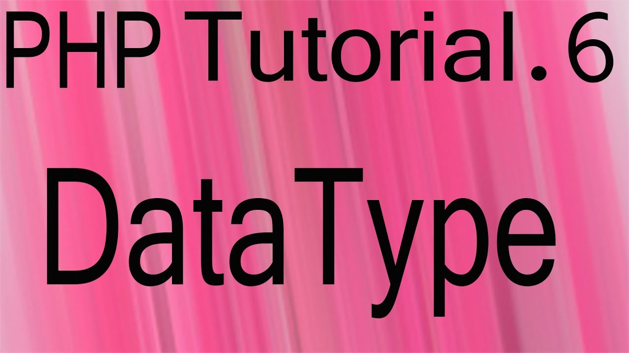 Php Bangla Tutorial Part 6 |  Data Type  (String Integer Boolean Array Object NULL Resource )