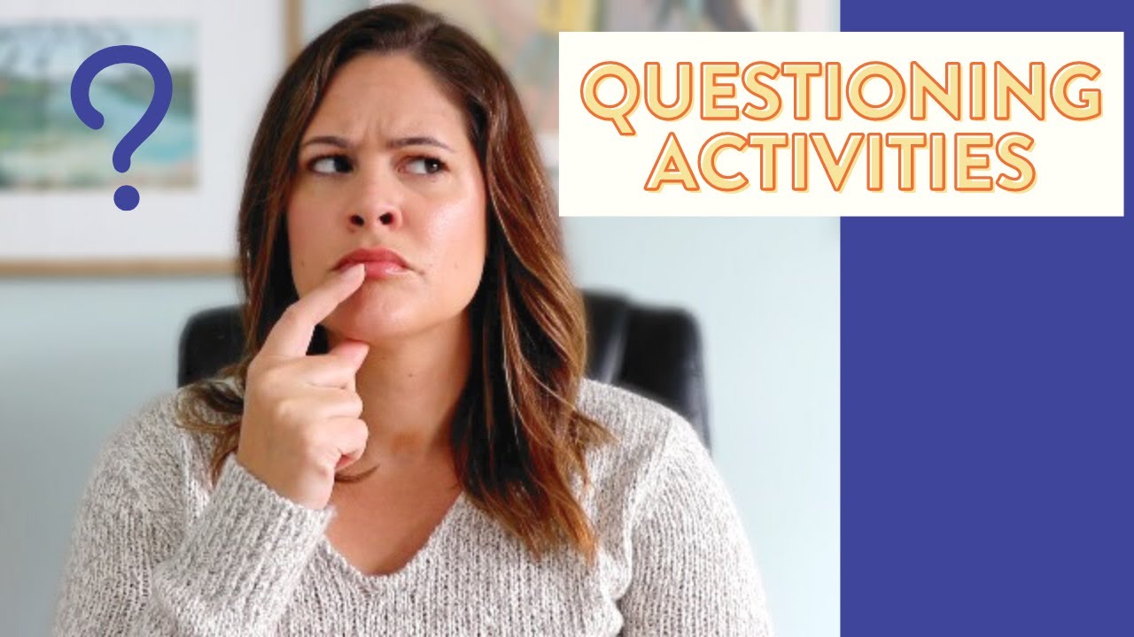 Questioning Activities for Reading Comprehension // comprehension activities for first grade