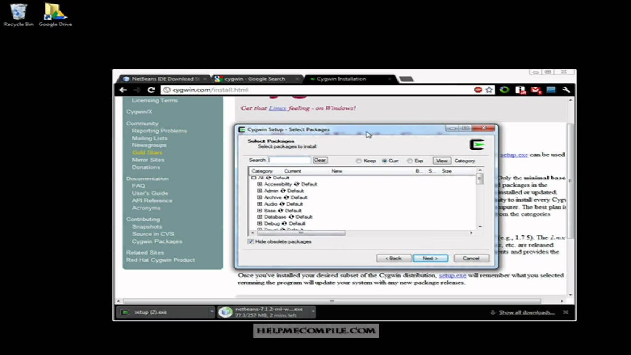 Configuring Netbeans for C/++ or Java.