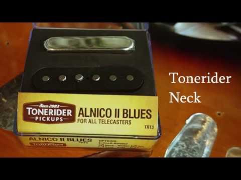 TONERIDER Alnico II Blues TRT3 Nickel Set for TELE® | Reverb
