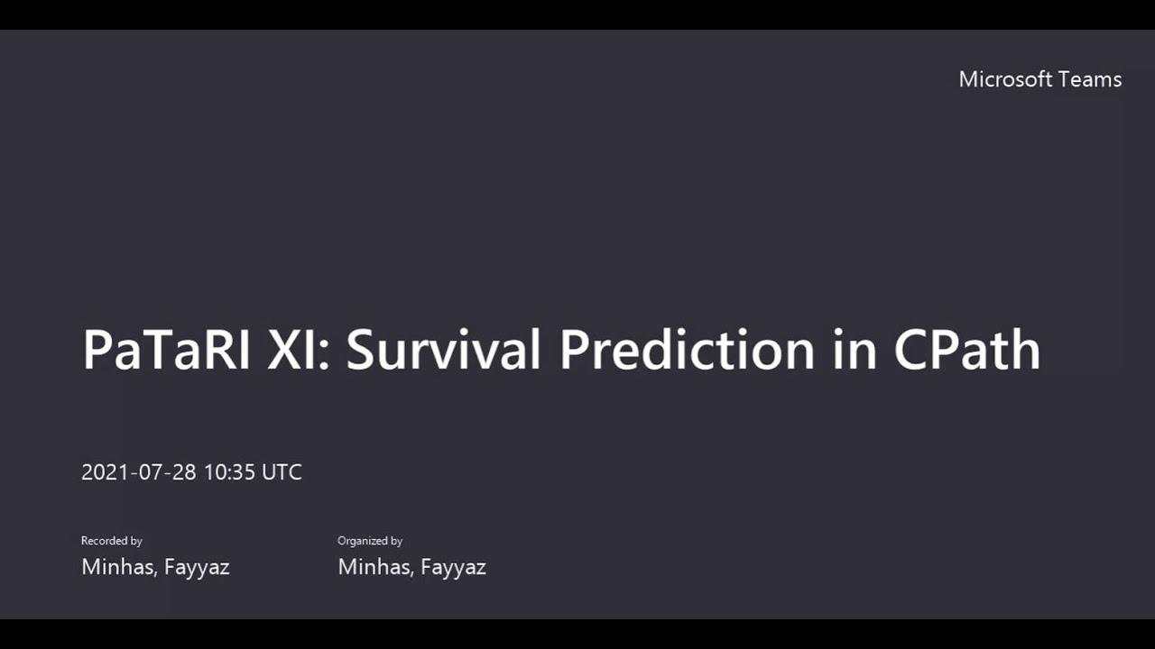 PaTaRI Surviving Survival Analysis 3/3