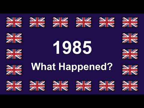 What Happened 1985 ? in English 🇬🇧 [HISTORY SUMMARIZED]