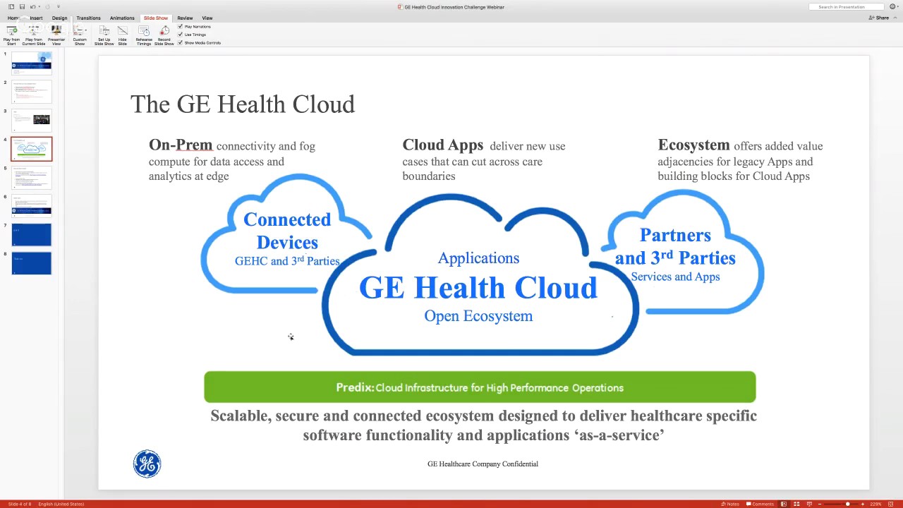 GE Health Cloud Innovation Challenge Webinar 1