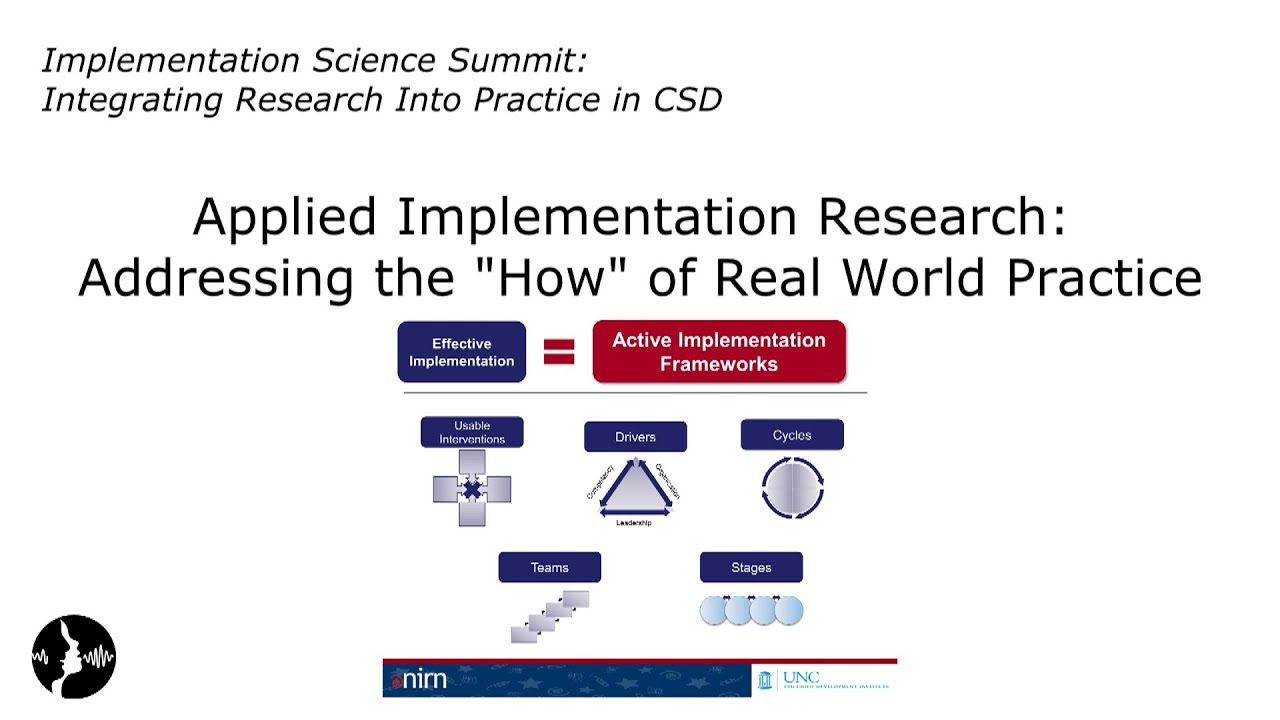 Renée Boothroyd: Applied Implementation Research