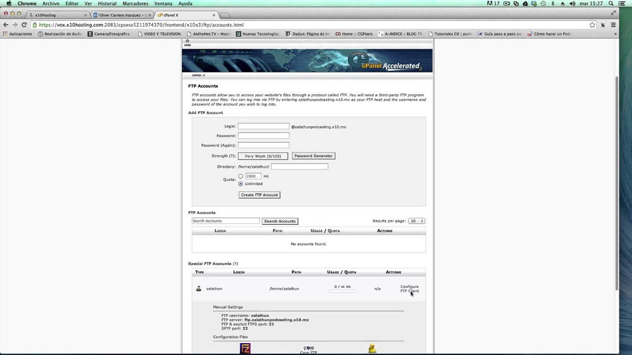 03 Base datos y cliente FTP