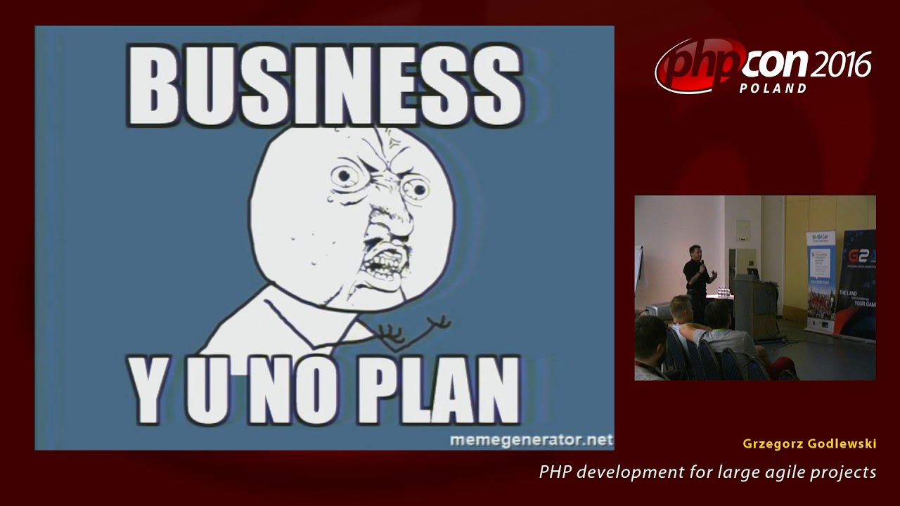 Grzegorz Godlewski: PHP development for large agile projects