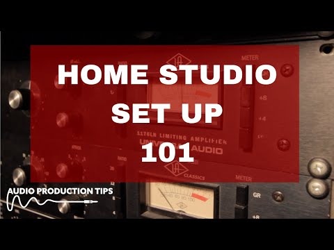 Home Studio Set Up 101