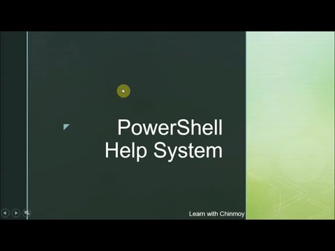 PowerShell - Tutorial 2- Using help system