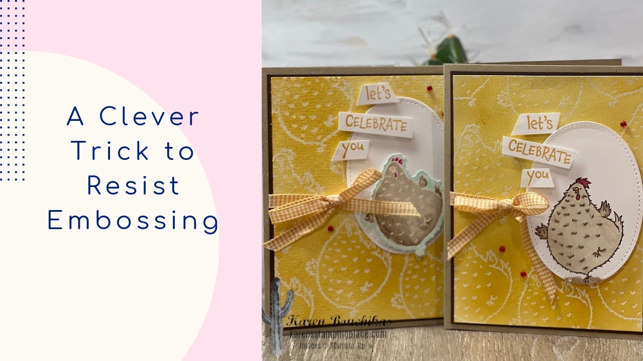 A Clever Trick to Resist Embossing