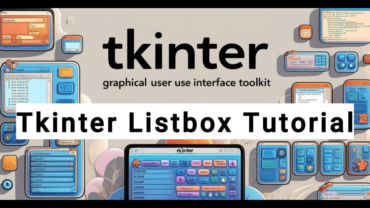 Python Tkinter Listbox Tutorial | Create Clickable List in GUI (Beginner Friendly)