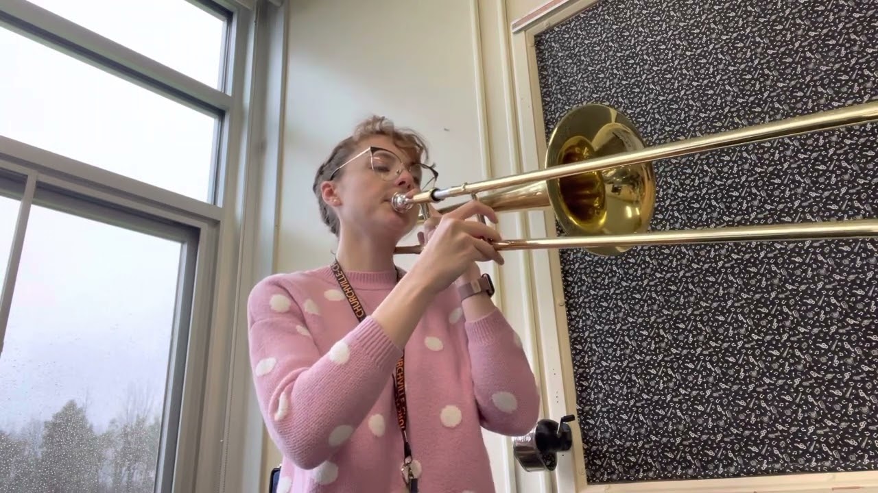 Full Concert B flat Scale: Trombone