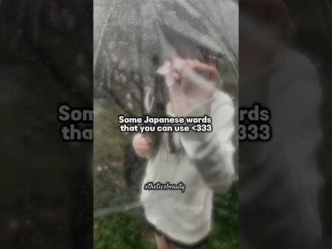 Japanese words🍡🍙 #aesthetic #explore #trending #views #edit #relatable #shorts