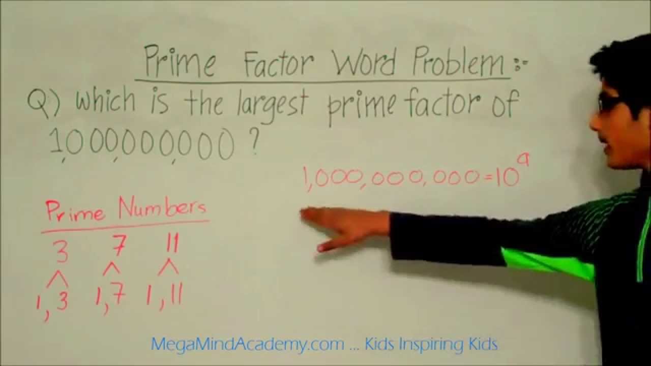 Prime Factor Word Problem 1