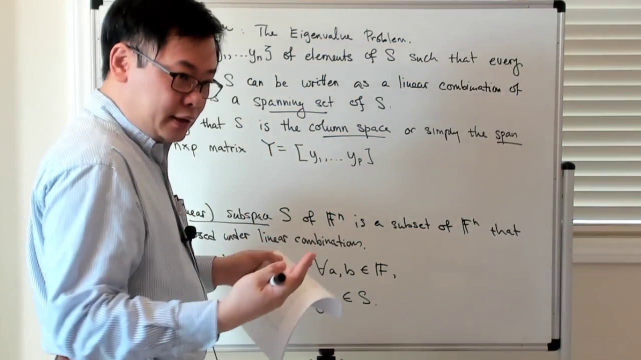 The eigenvalue problem