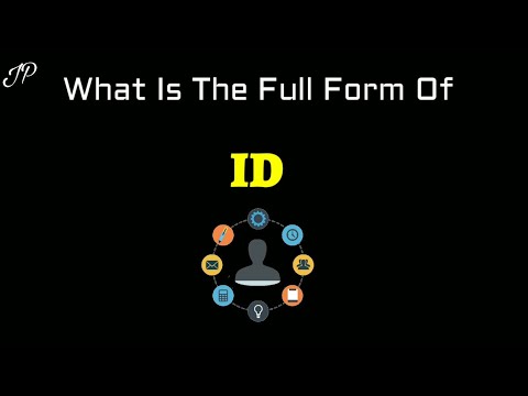 What Is The Full Form Of ID ?