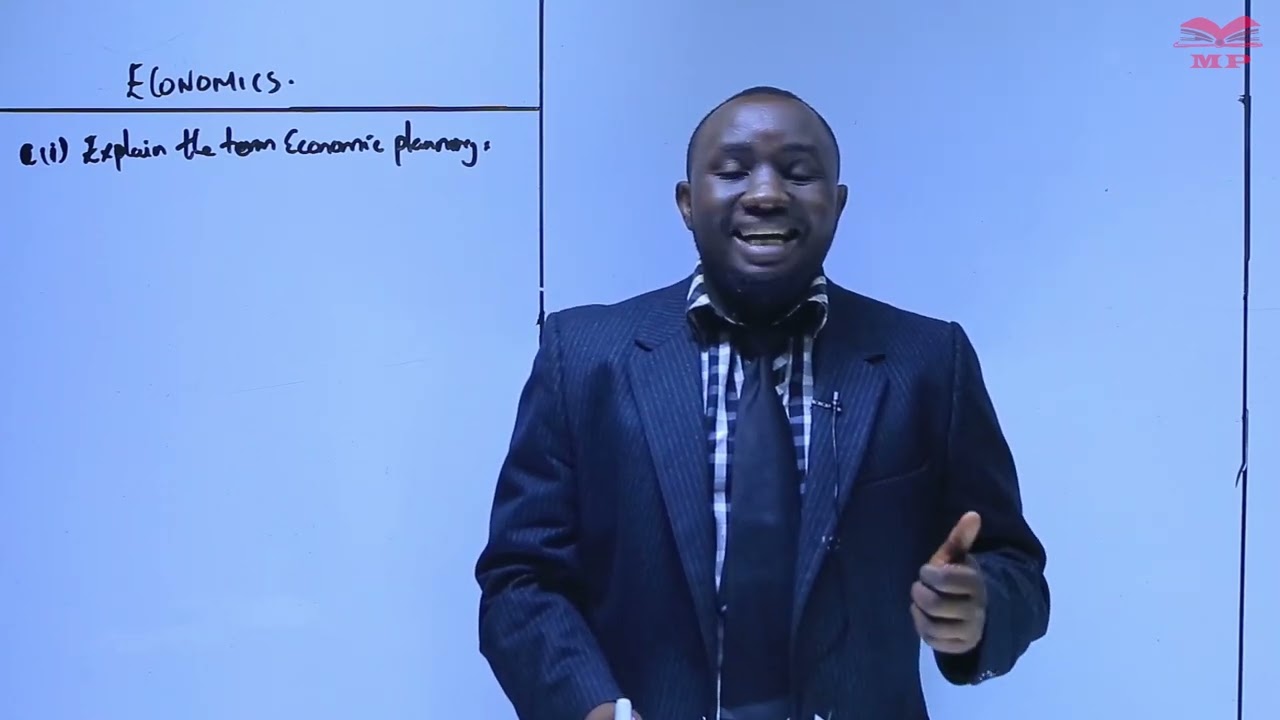 The term Economic Planning