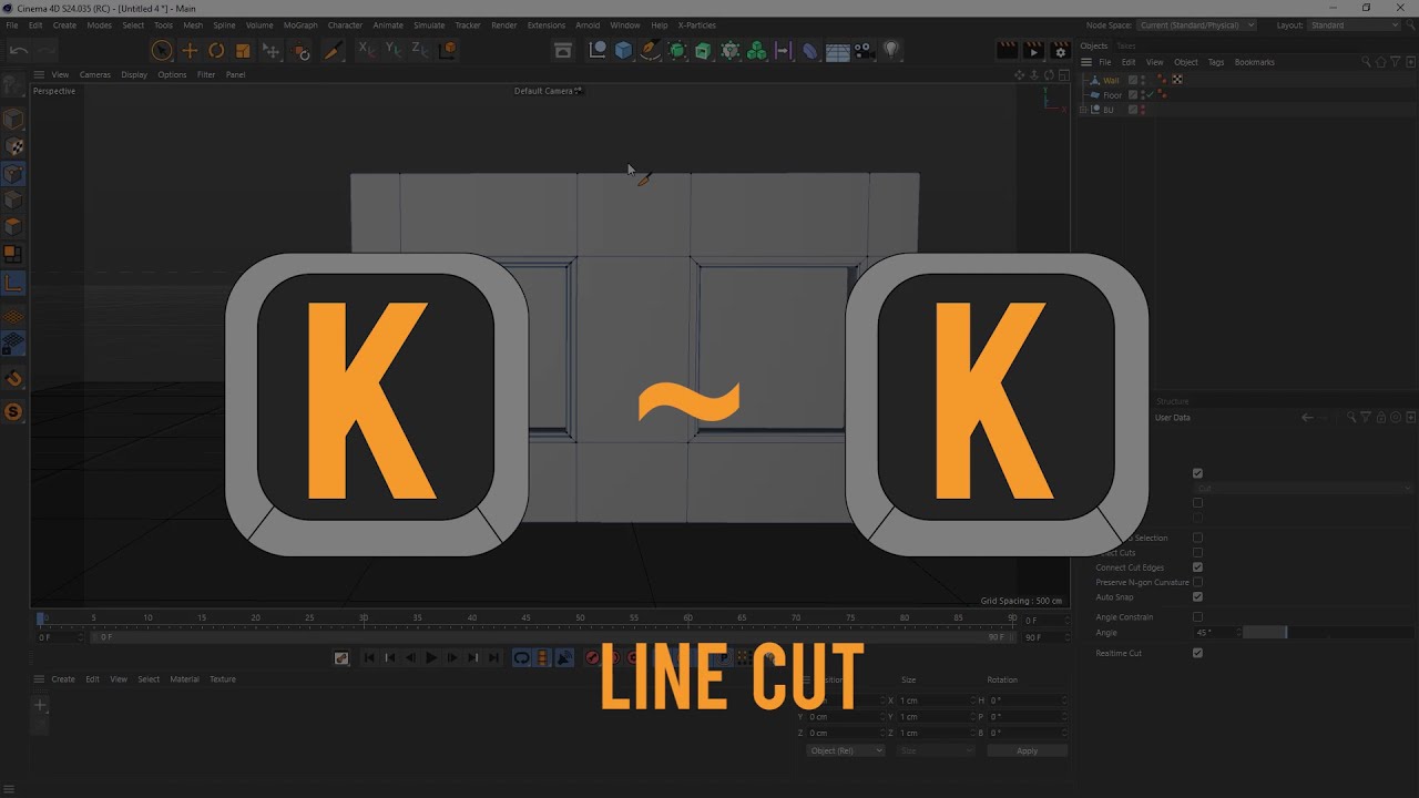How to make window in Cinema 4D