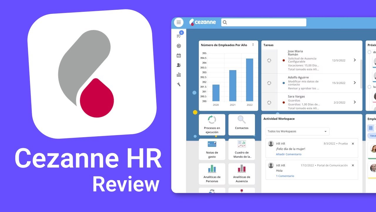 Cezanne HR a fondo | 🔍 Review de su software de recursos humanos en 2023