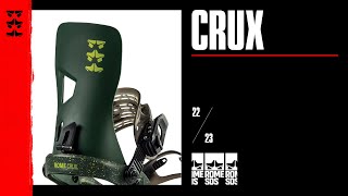 Rome Crux Snowboard Bindings 2023 | evo
