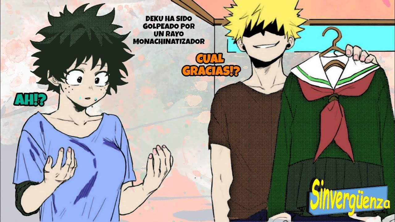 NOW DEKU IS A WOMAN
