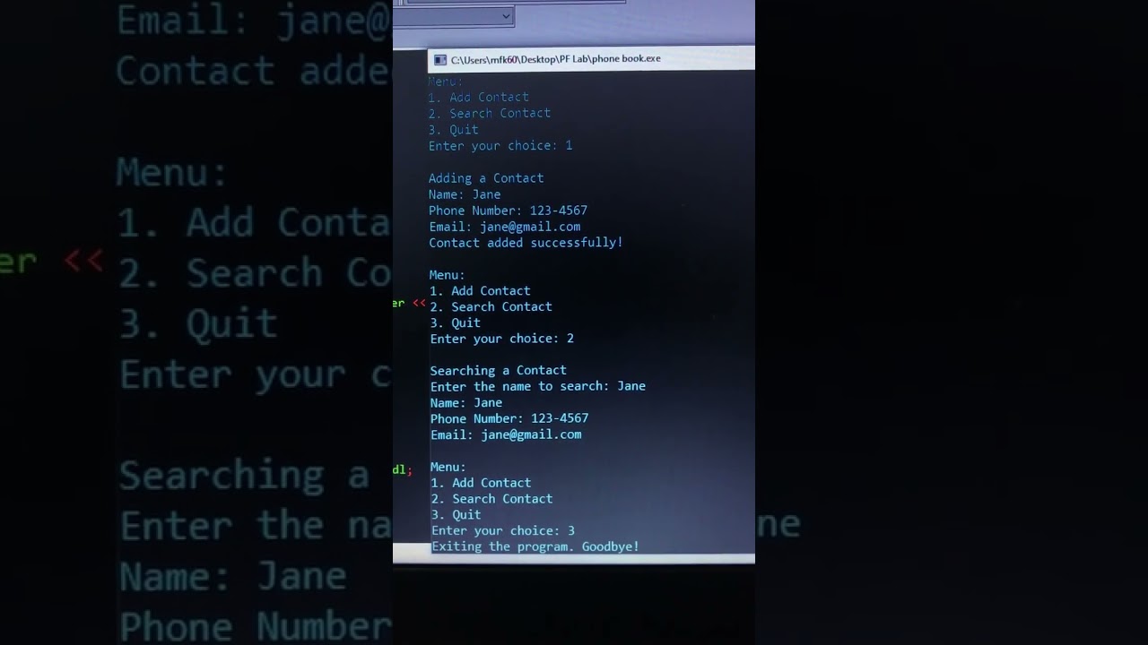 phone book c++#coderstokyo #codingninja #coders #codelife #codemasters #codinglife #code #coding