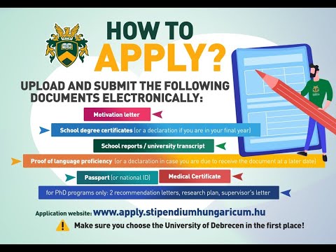 Stipendium Hungaricum! How to apply to the Hungarian Scholarship Program
