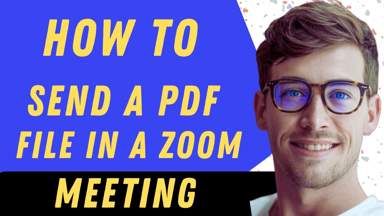 How To Send A Pdf File In A Zoom Meeting  - Full Guide