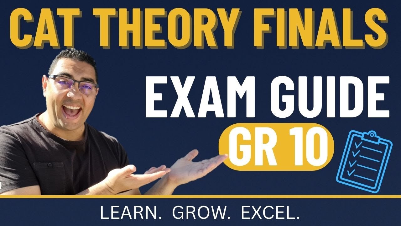 🔥 Grade 10 CAT Theory Exam Guidelines 2025 | Everything you need to know 💻 ✅