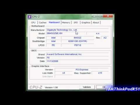 Review: CPU-Z (Windows Program)