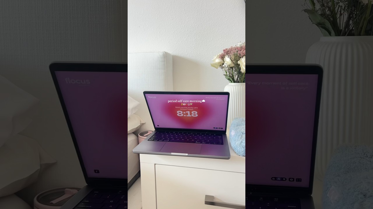 period self care morning routine ☁️💌✨ #periodroutine #morningroutine #selfcare #aesthetic