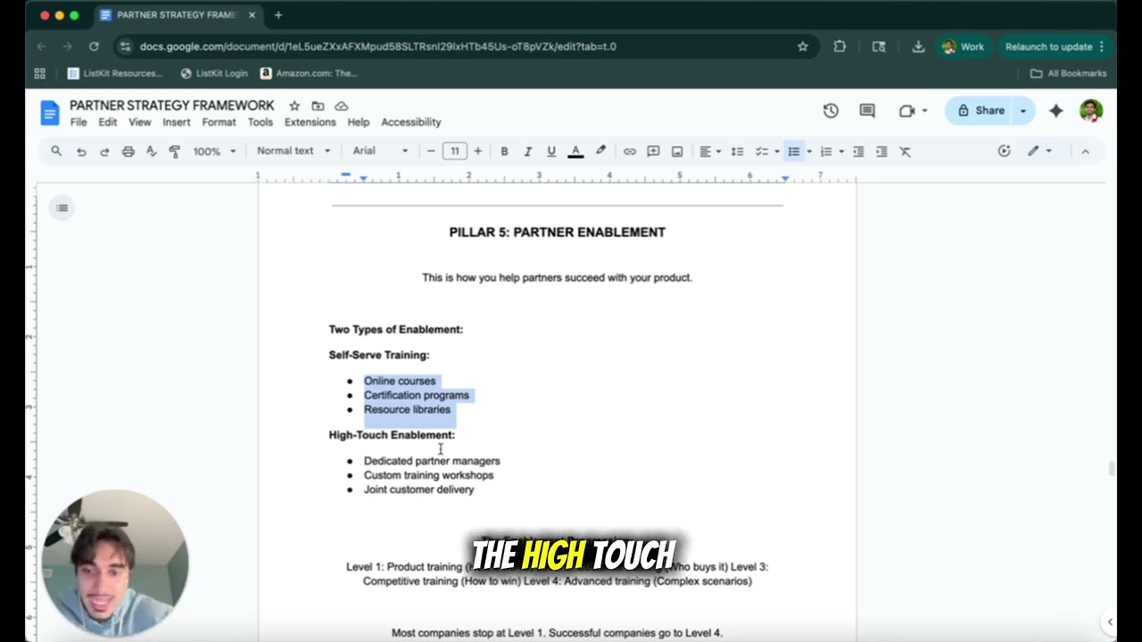 $100M Software Partner Strategy Framework