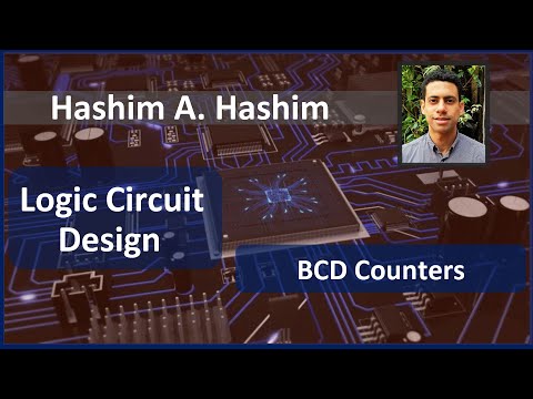Logic Circuit Design 26 binary code decimal BCD Ripple Up Counter تخزين ...