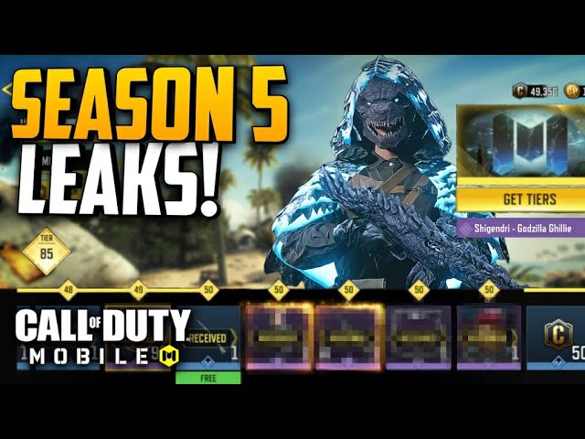 COD Mobile might soon launch a legendary BY15 in the upcoming seasons
